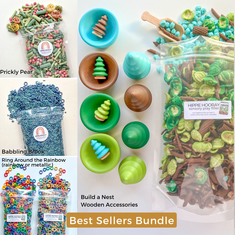 Best Sellers Sensory Play Bundle (3 sizes) – Hippie Hooray Sensory Play
