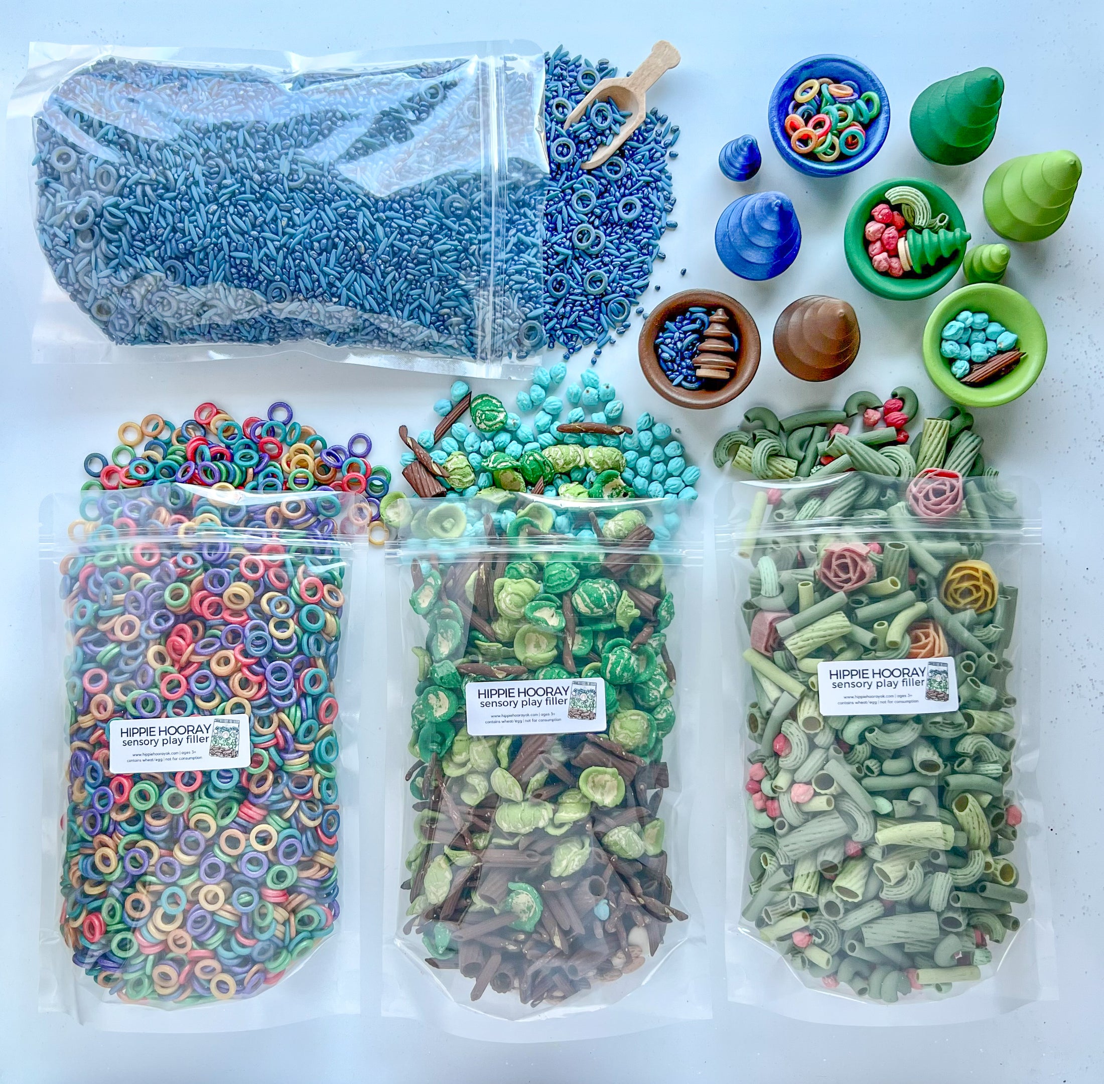Best Sellers Sensory Play Bundle (3 sizes) – Hippie Hooray Sensory Play