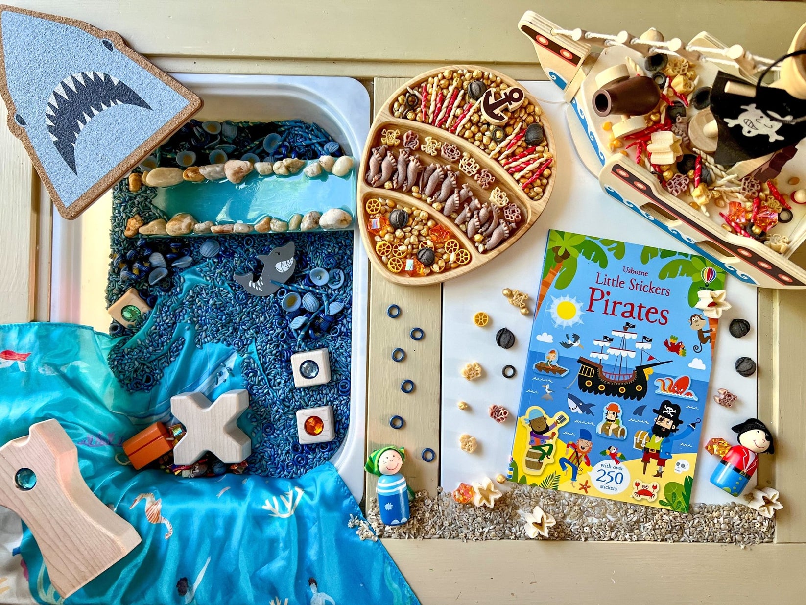 Babbling Brook Sensory Bin Filler – Hippie Hooray Sensory Play