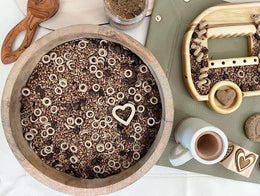 Coffee Coffee Coffee Sensory Bin Filler – Hippie Hooray Sensory Play