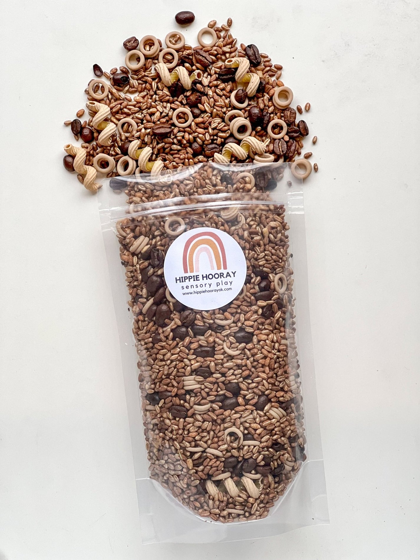 Coffee Coffee Coffee Sensory Bin Filler – Hippie Hooray Sensory Play